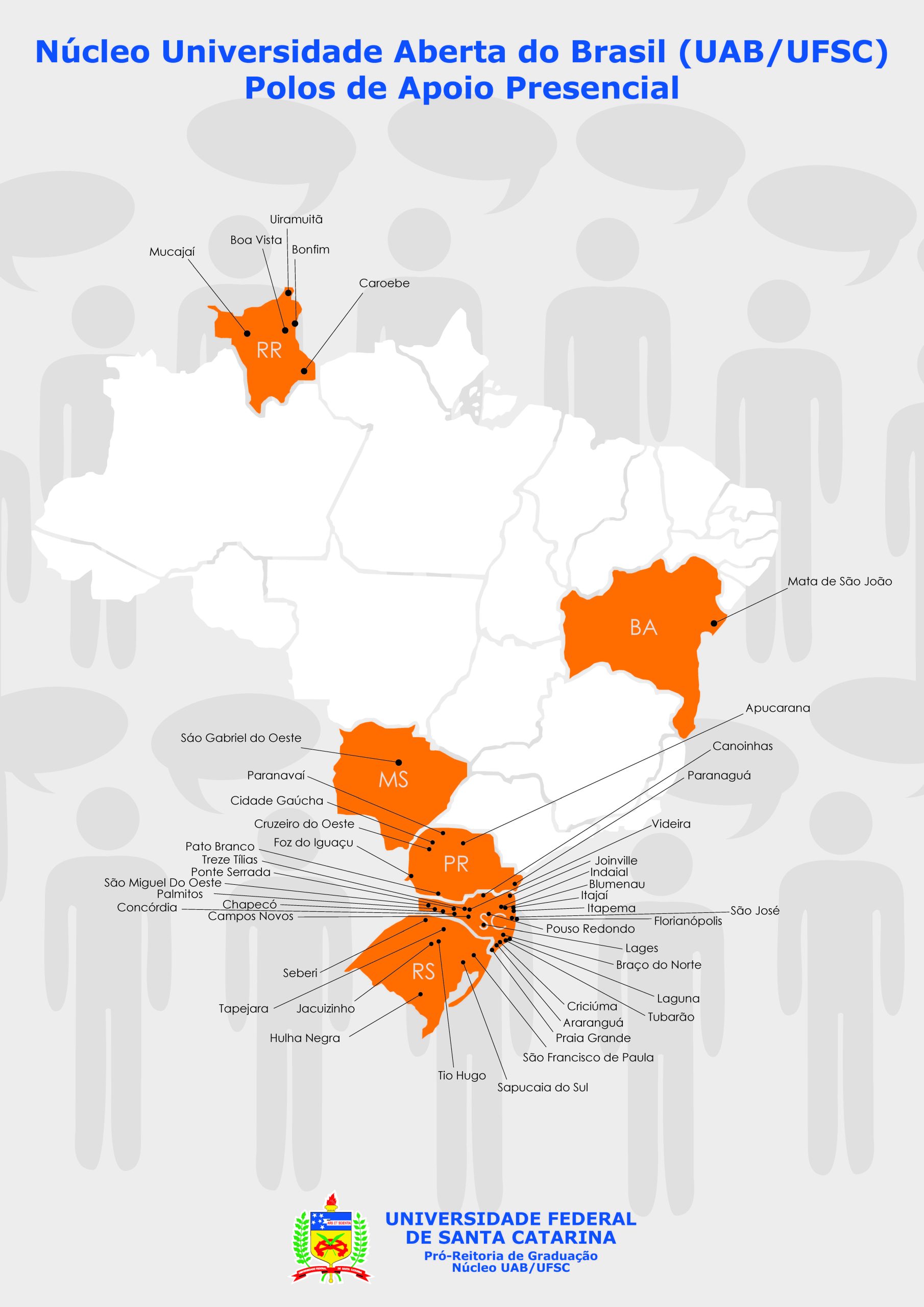 mapa | Universidade Aberta do Brasil | - UFSC